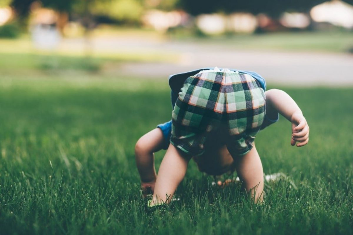 What's it Mean When Baby Bends Over and Looks Through Legs?